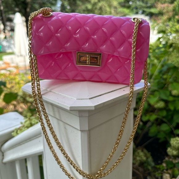 Bags | Barbie Style Mini Pink Bag | Poshmark